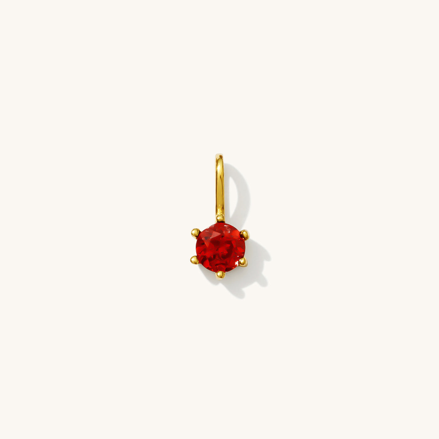 Ruby Charm (July Birthstone) | Simple & Dainty