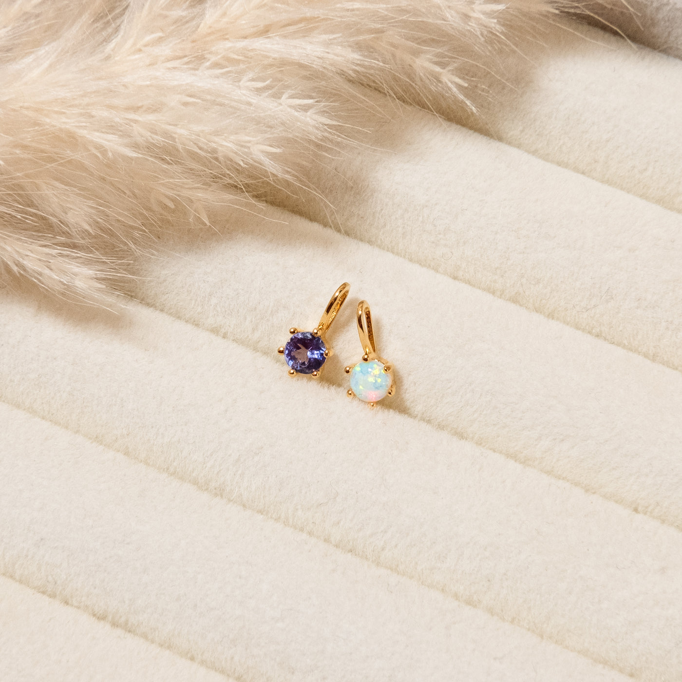 Tanzanite Charm (December Birthstone) | Simple & Dainty