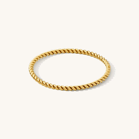 Braided Stacking Ring | Simple & Dainty