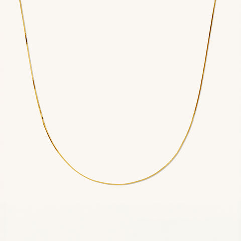 Snake Chain Necklace | Simple & Dainty